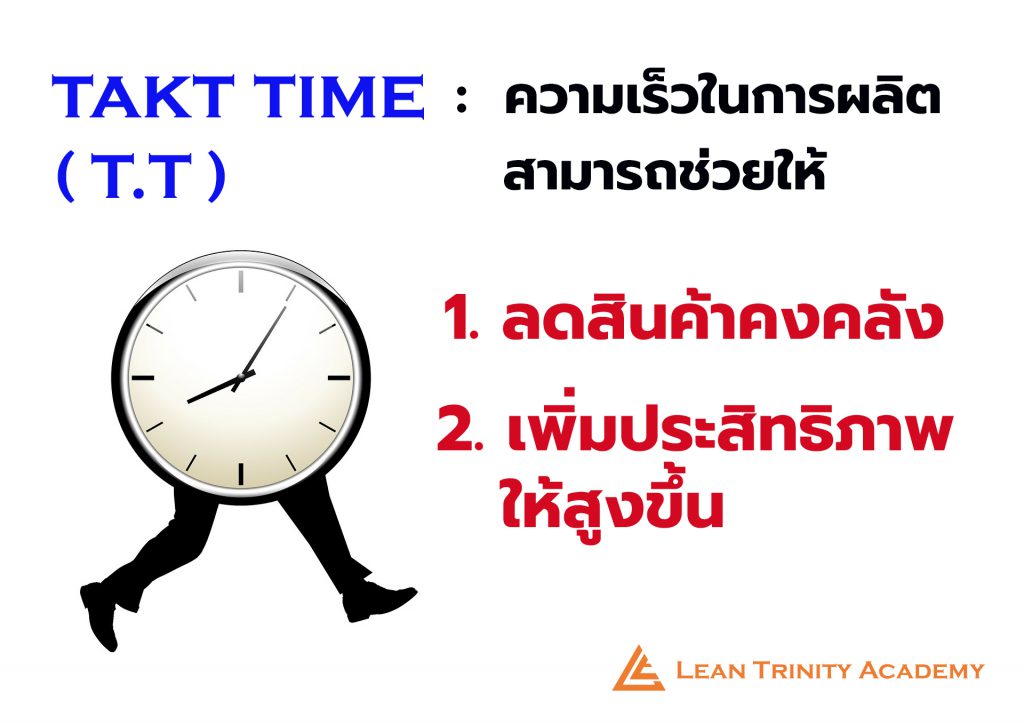 leantrinity | ความเข้าใจใน Takt Time ต่อการลดต้นทุน